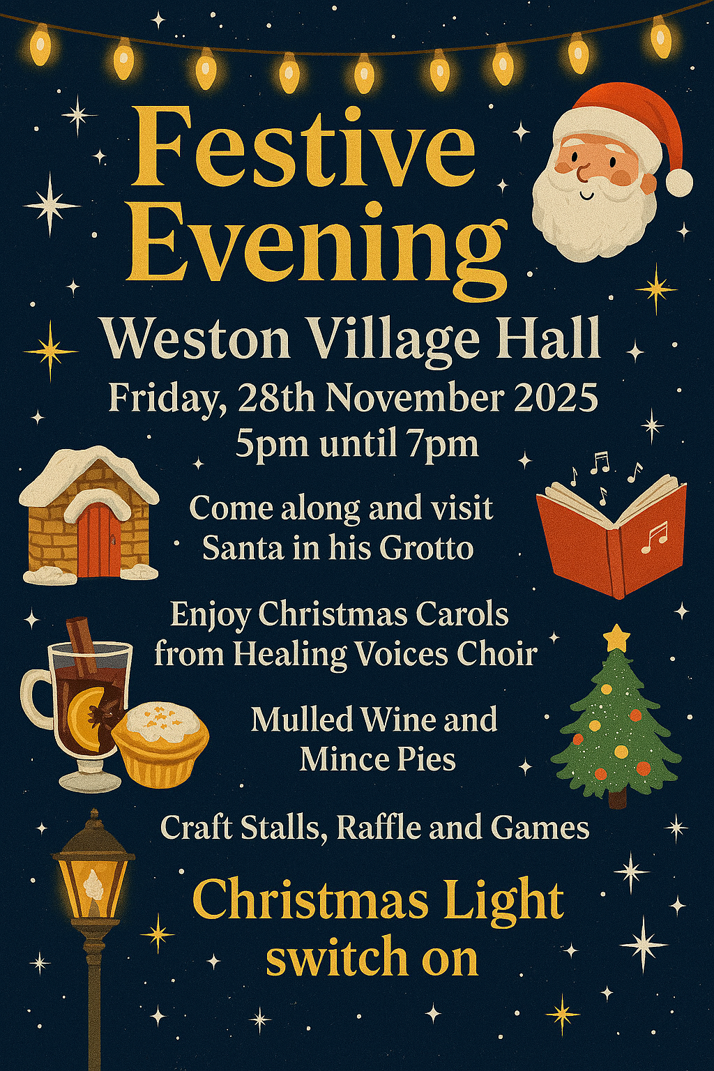 Festive Evening - Weston Village Hall